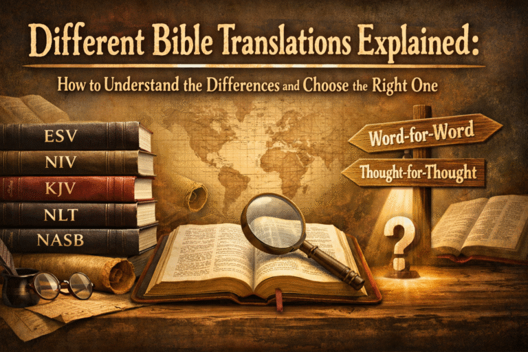 Different Bible Translations Explained - Choosing the Right Bible ...