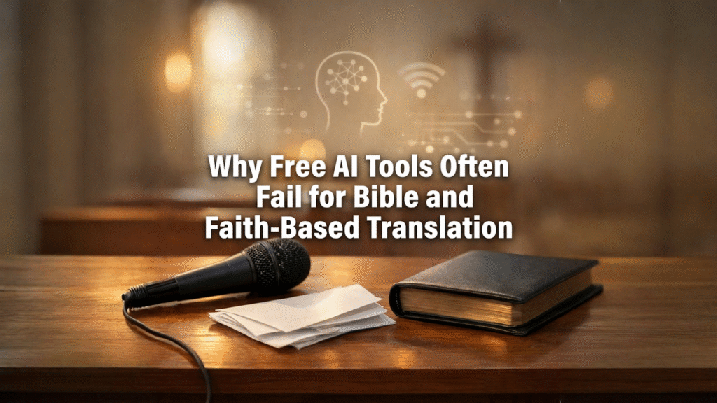 Why Free AI Tools Often Fail for Bible and Faith-Based Translation ...